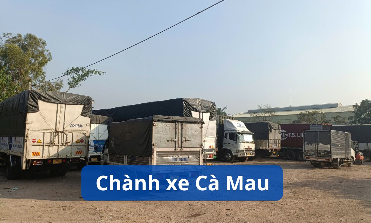 Chành xe Cà Mau - Chành xe Miền Tây đi các tỉnh giá rẻ